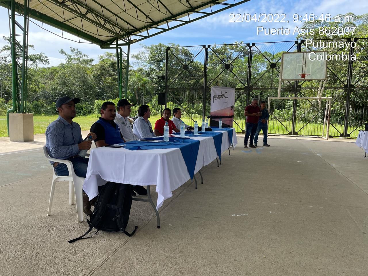 SOCIALIZACIÓN DE INICIO DE OBRA EN ORITO, PUTUMAYO - Fondo Mixto