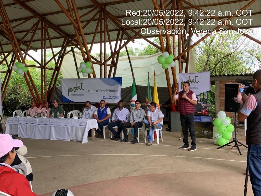 ACTO SIMBÓLICO EN LA VEREDA SAN JOSÉ,MUNICIPIO DE PIENDAMÓ – CAUCA ...