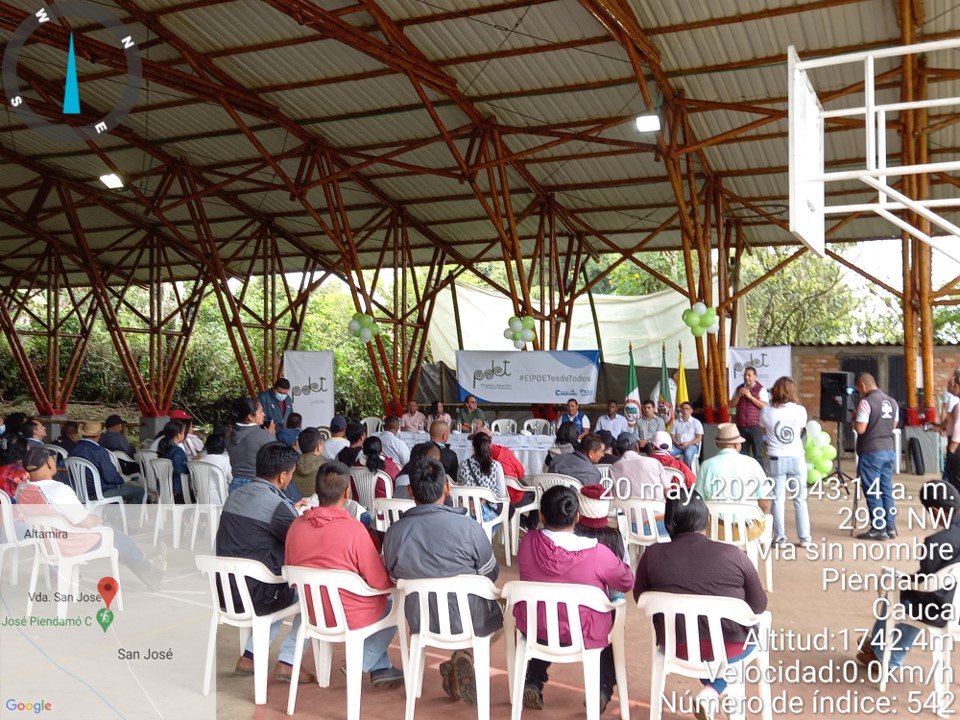 ACTO SIMBÓLICO EN LA VEREDA SAN JOSÉ,MUNICIPIO DE PIENDAMÓ – CAUCA ...